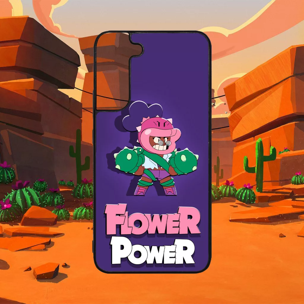 Brawl Stars - Flower Power - Samsung tok - Szupi-Tokok